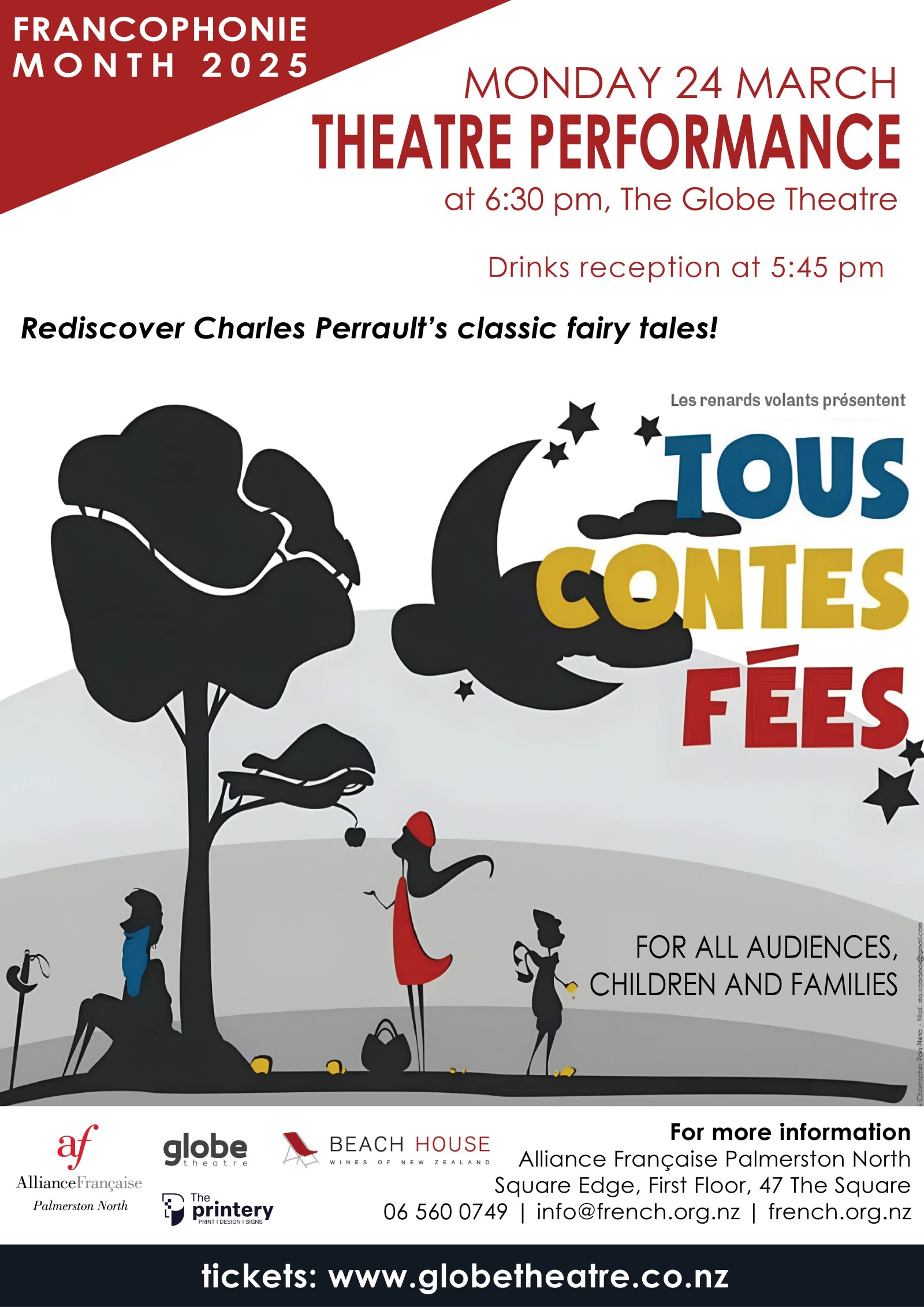 Alliance Francaise Palmerston North - Theatre performance - Tous Contes ...